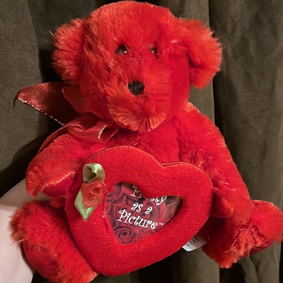 Holiday | Small Pretty As A Picture Red Teddy Bear | Poshmark